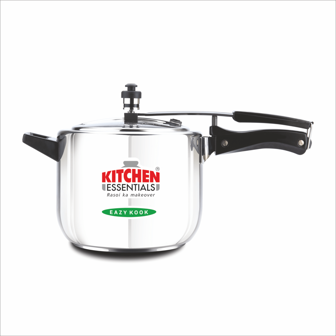 Stainless Steel Eazy Kook Induction Bottom Inner Lid Pressure Cooker ...